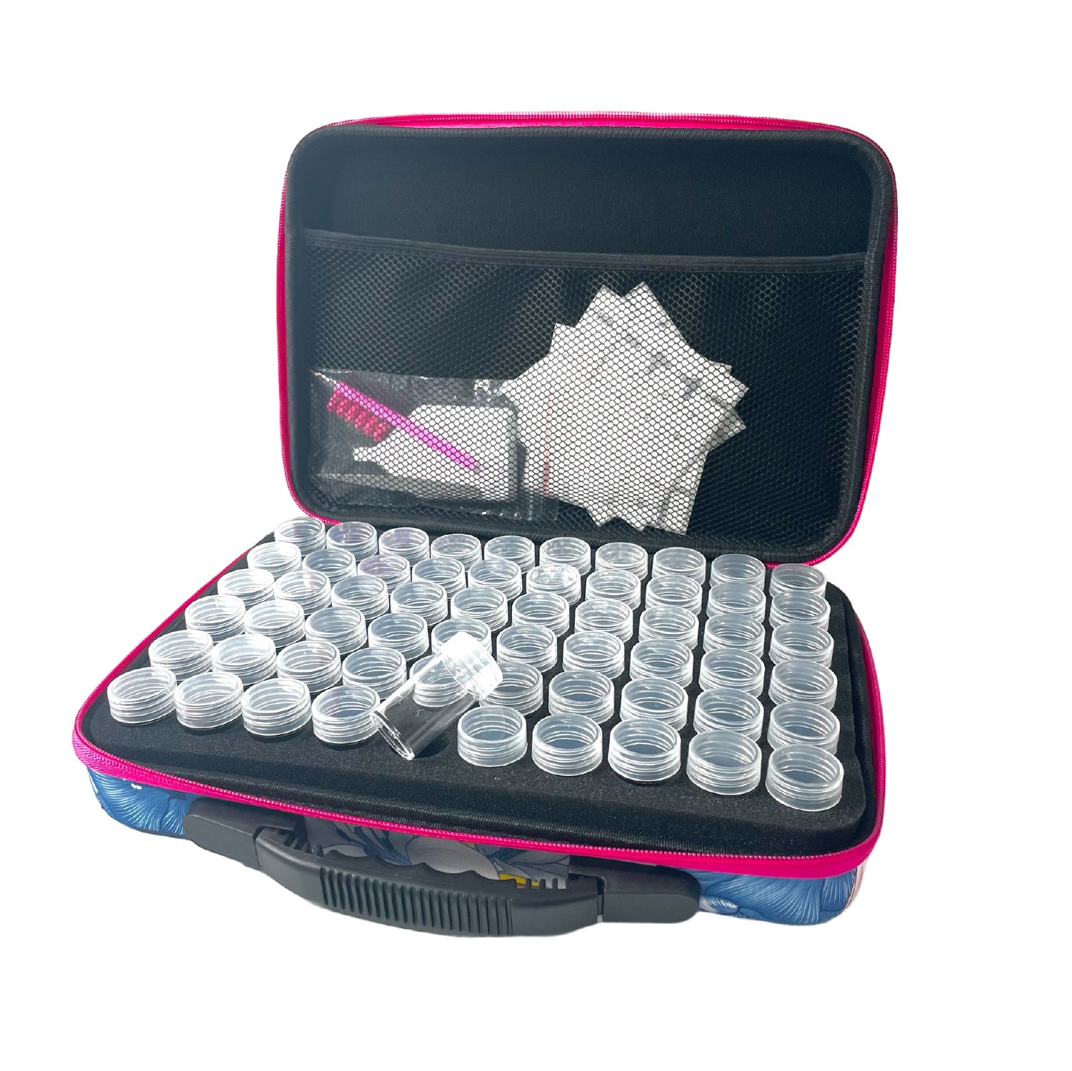 Drill Storage Case, 60 Bottle x 15ml - Floral – Diamond Pixels Australia